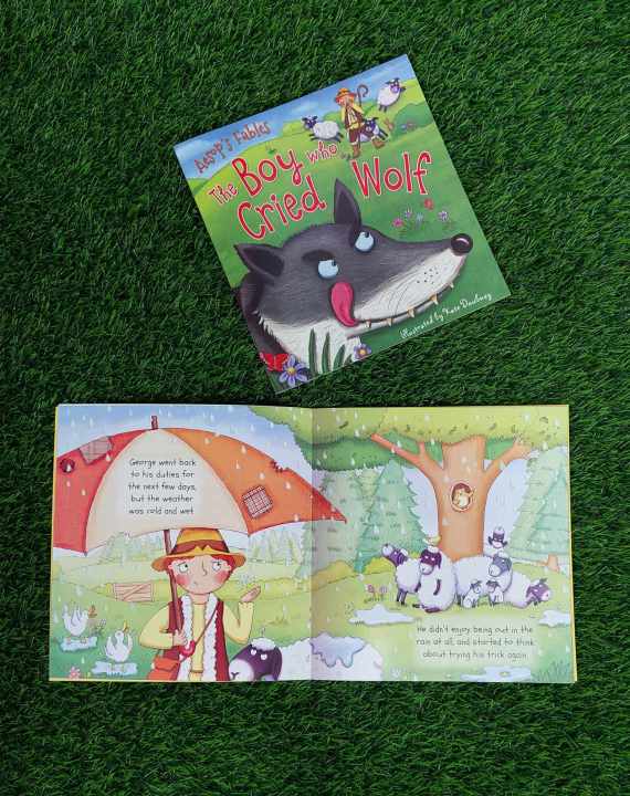 The Boy Who Cried Wolf Story Book | Daraz.com.bd