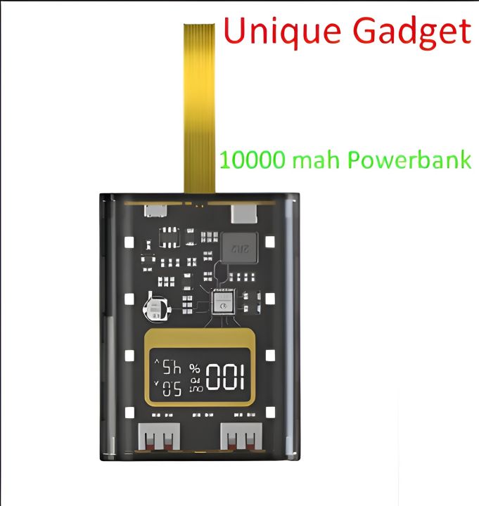 Transparent Power Bank 10000Mah Fast Charging Nothing powerbank | Daraz ...