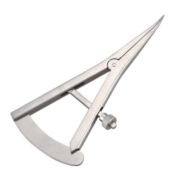 2 PCS Metal Dental Gauge Caliper Dental Caliper Elbow Dental Lab ...