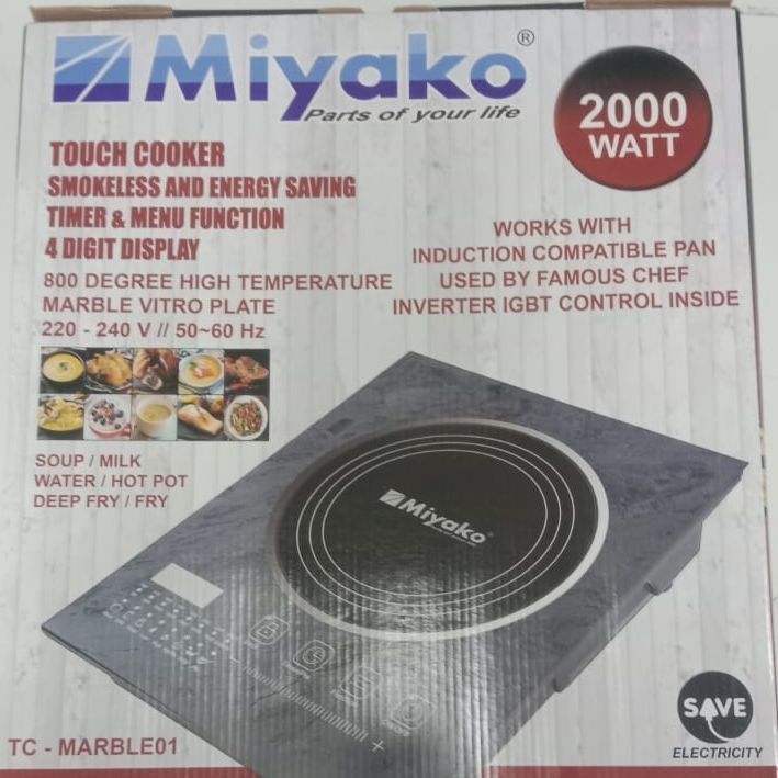 Miyako Induction Cooker TC-MARBLE01 (INVERTER) | Daraz.com.bd