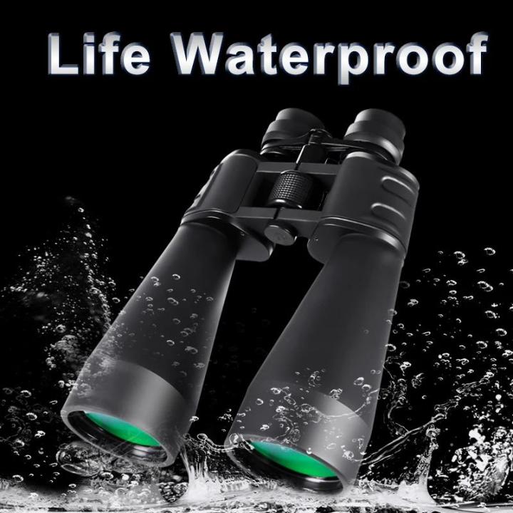 10-380x100 Powerful Binoculars Long Range Telescope Zoom HD BAK4 High Magnification Professional ...