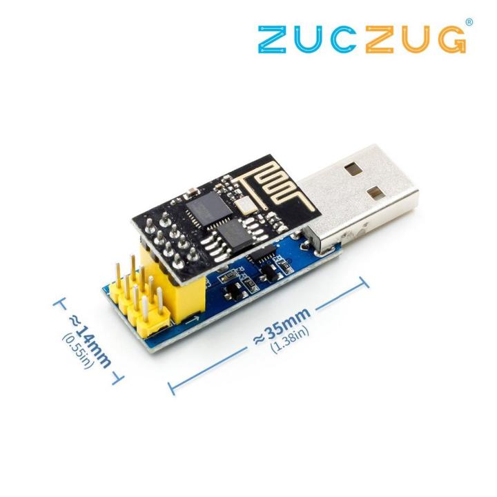 ESP8266 ESP-01/ESP-01S WIFI Module Adapter Download Debug Link DIY Kit for Arduino IDE USB with ...