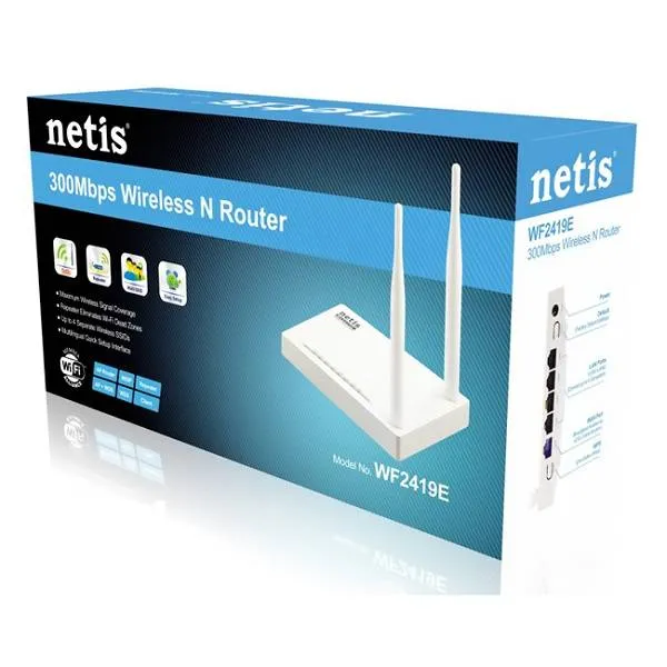 Netis WF2419E 300Mbps Wireless N Router | Daraz.com.bd