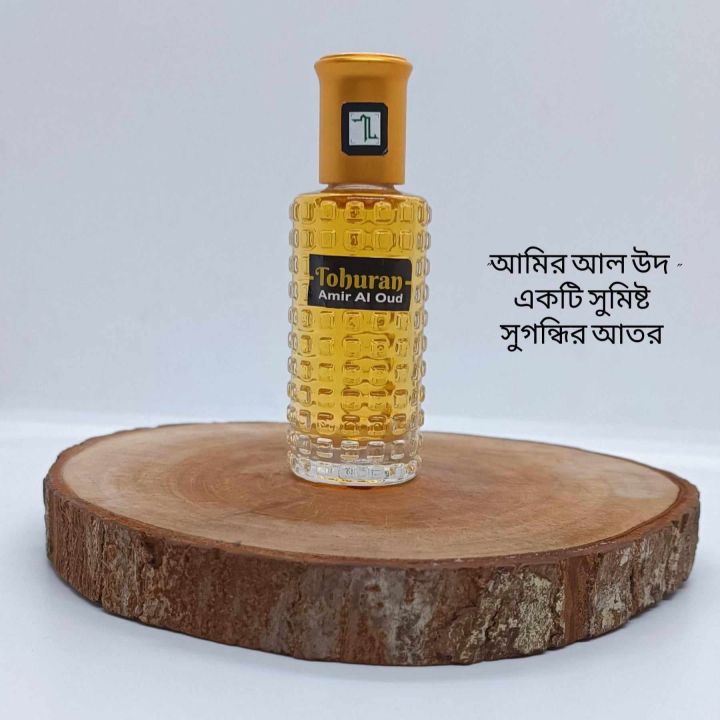 Tohuran "Amir Al Oud" Attar for Men Non-Alcoholic Perfume Long Lasting ...