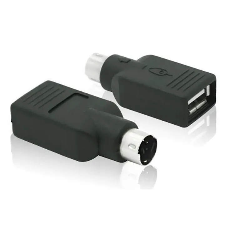 USB To PS2 Adapter Cable Round Head Mouse And Keyboard Interface ...