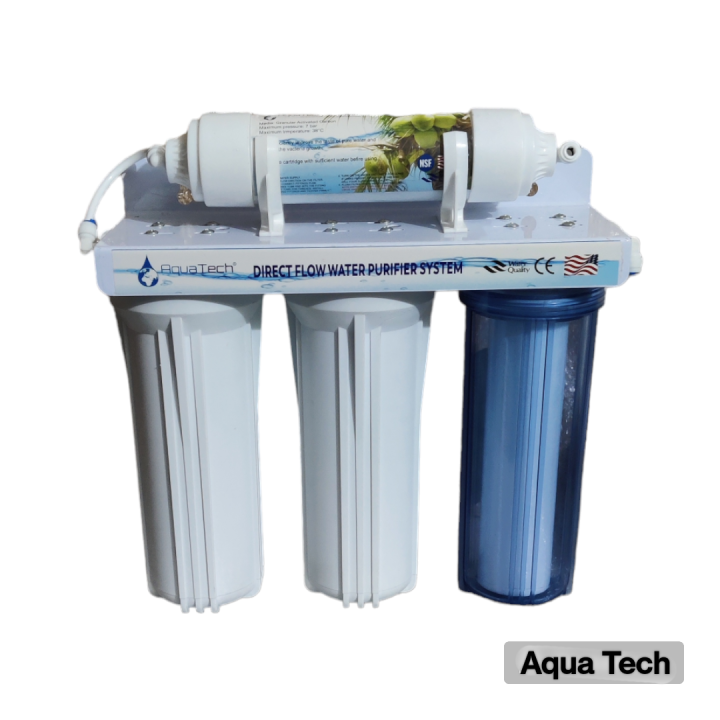 Aqua Tech Direct Flow Water Purifier - 4 Stage | Daraz.com.bd