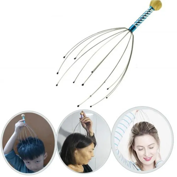 Stainless Steel Hand Head Massager | Daraz.com.bd