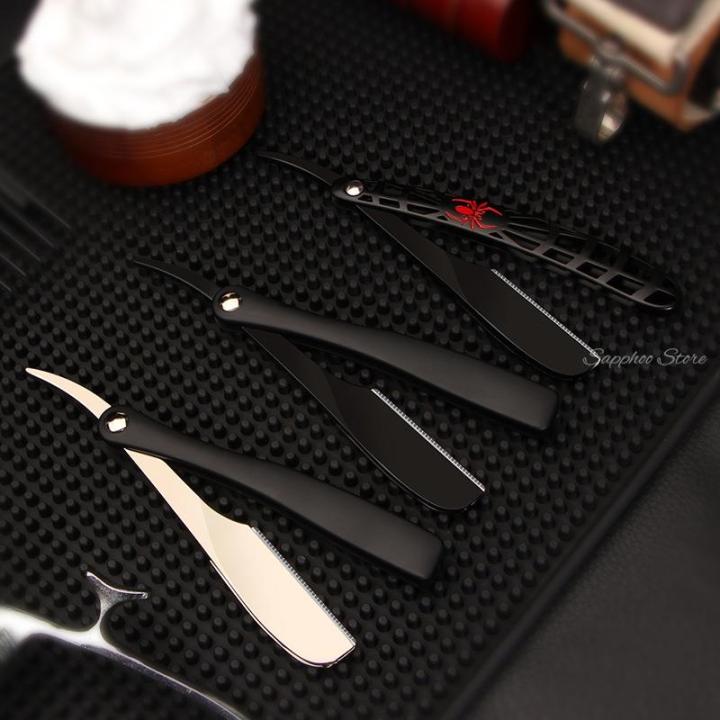Barber Shop Zinc Alloy Folding Shaving Knife ABS /Metal Spider Handle ...