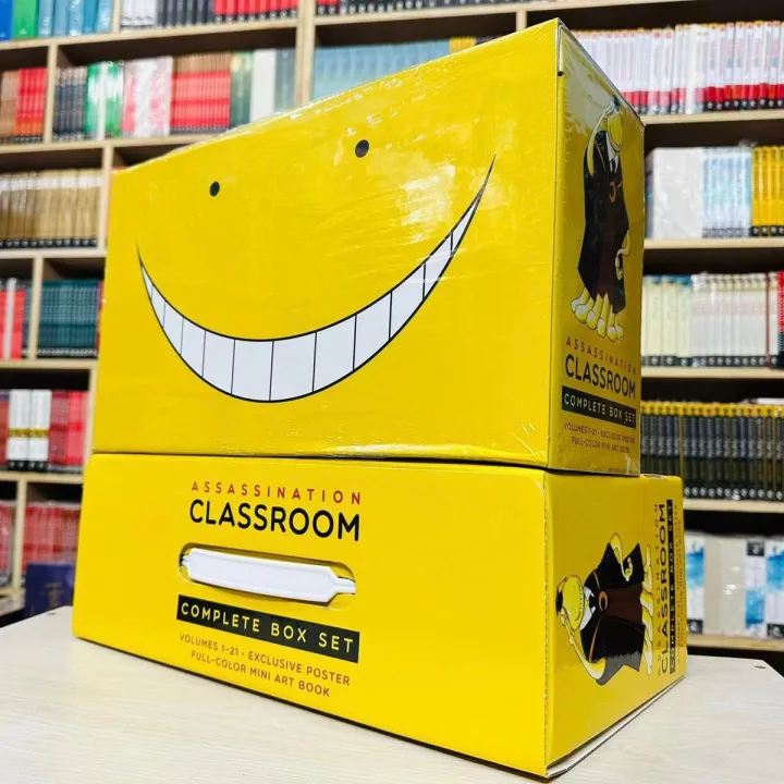 ASSASSINATION CLASSROOM COMPLETE BOX SET: volumes 1-21 with (Paperback ...