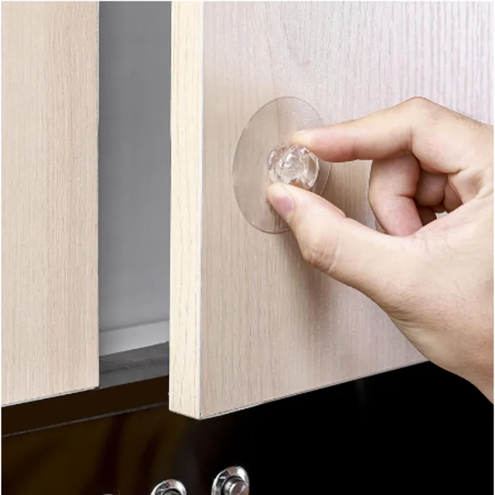 【Atoztide Store】1/10 Pcs Invisible Transparent Handle / Paste Sliding ...