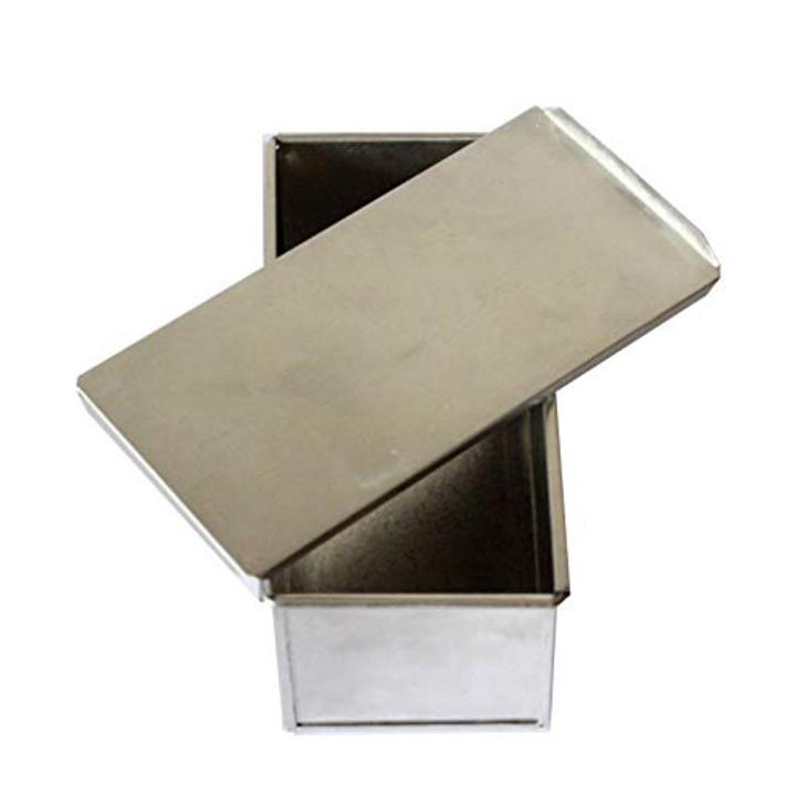 9 inch Rectangular Shape Bread Mold / Pound Cake Mold With Lid | Daraz ...