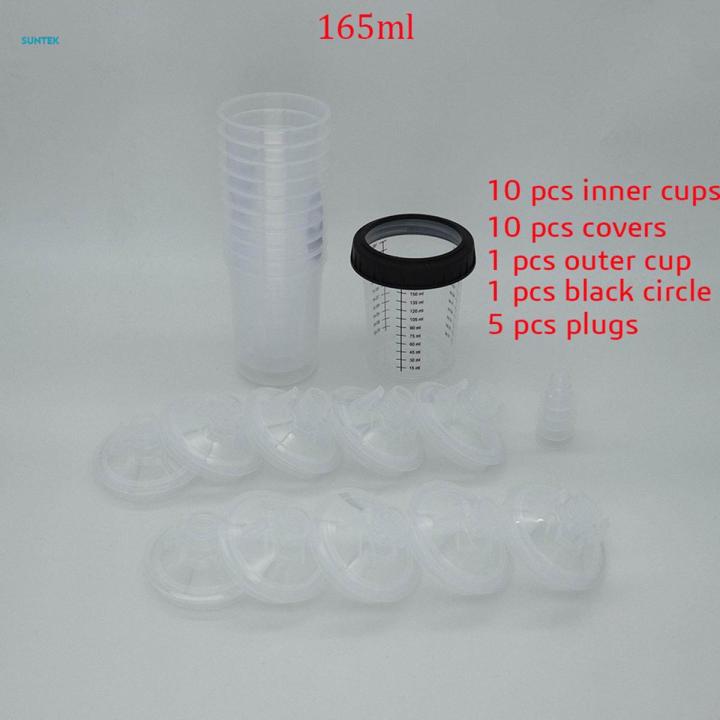 Spray Cup Liners and Lid 165ml | Daraz.com.bd