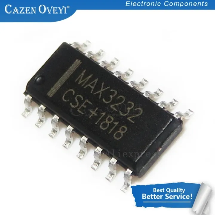 10pcs/lot MAX3232CSE MAX3232 MAX3232ESE SOP-16 RS-232 Interface IC 3-5.5V MultiCh Line Driver ...