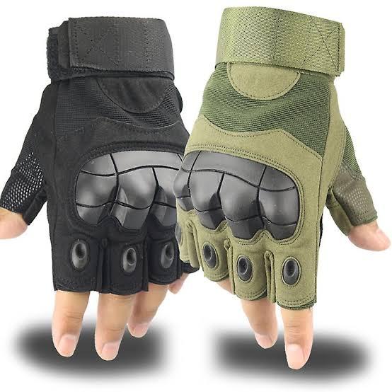 Oakley Half Hand Gloves Fingerless Tactical Gloves | Daraz.com.bd