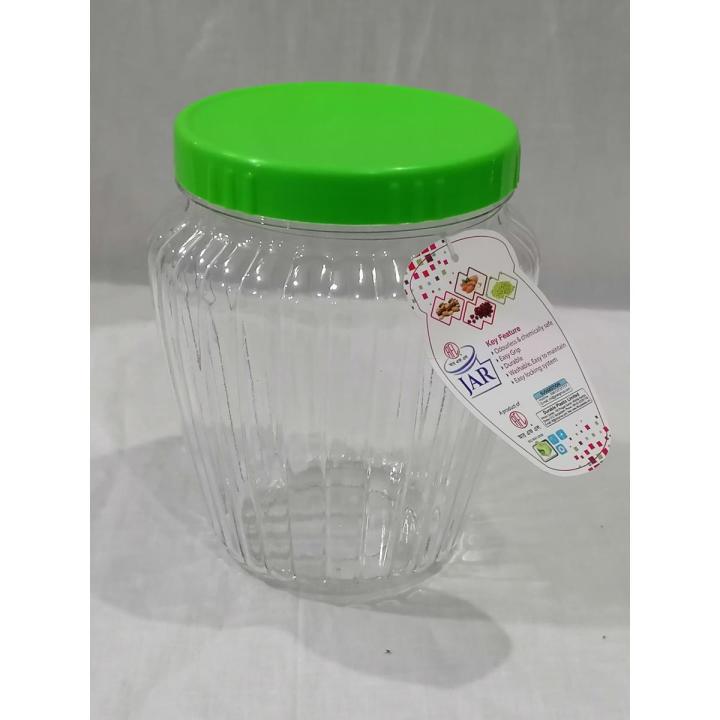 Conical Plastic Jar - 1.3L | Daraz.com.bd