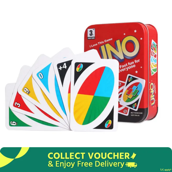 Uno Card Luxury Steel Box play | Daraz.com.bd