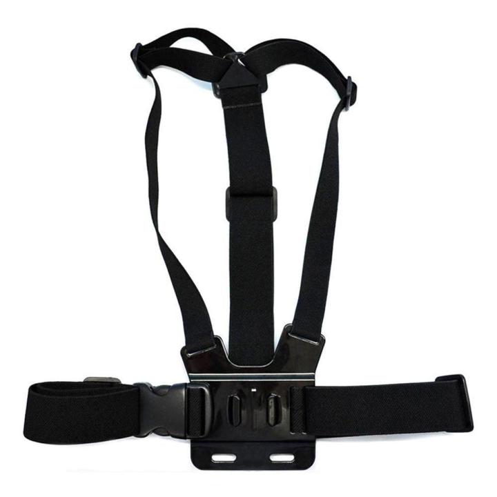 【Toy life hall】TE Chest Strap Belt Tripod Harness Mount Go Pro SJCAM ...