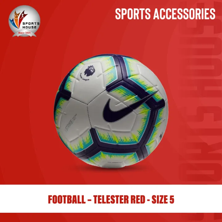 Football – Telester Red - Size 5 | Daraz.com.bd