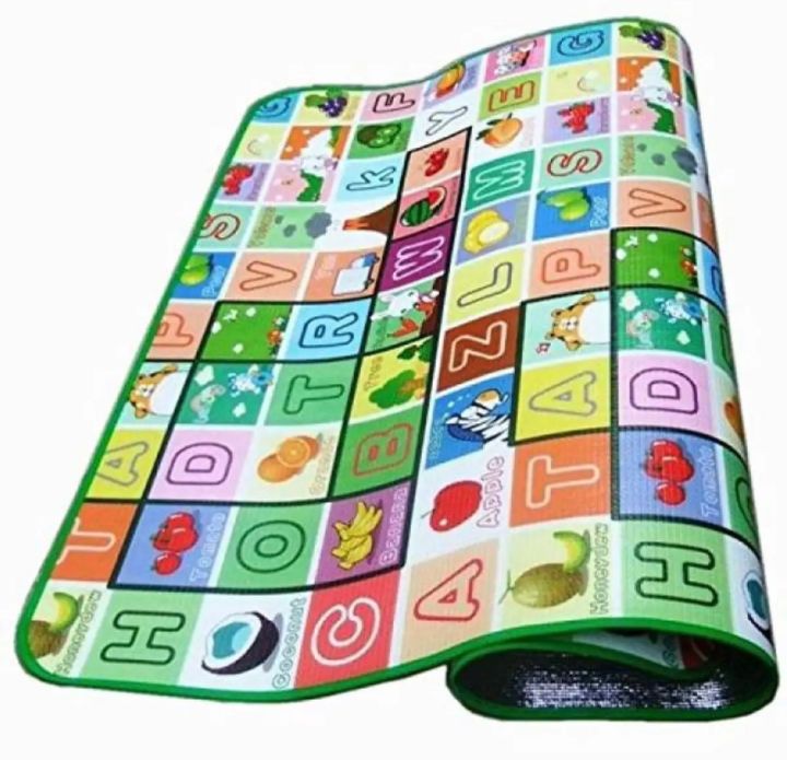 Crawling Play Mat For Kids - Multi-Color | Daraz.com.bd
