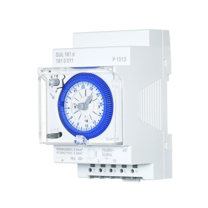 KOGEEK SUL181d 24-Hour Mechanical Timer 30-Minute Intervals Time Switch ...