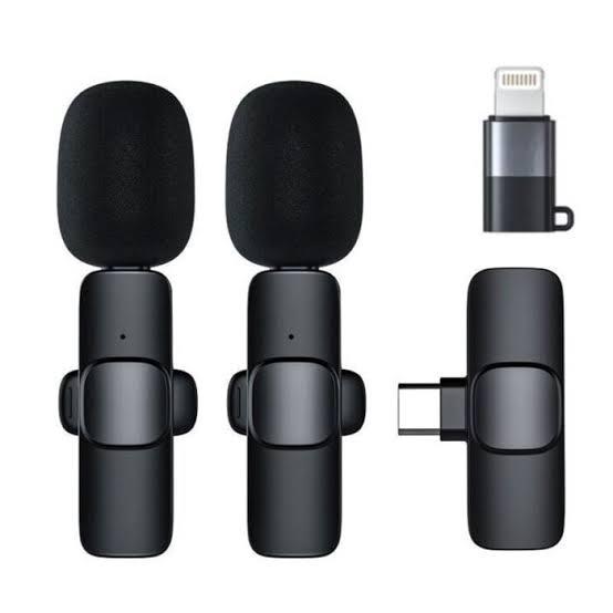 Best Selling Wireless Microphone K9 Duel Mic For Type C And IOs NOise ...
