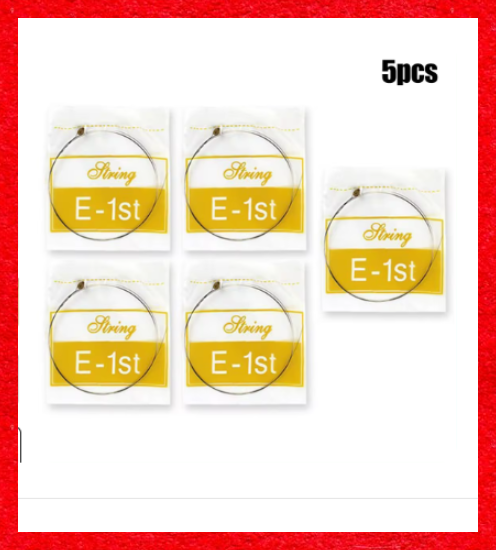 5 Pcs Single Guitar Strings Acoustic Guitars Top 1st E Loose strings ...