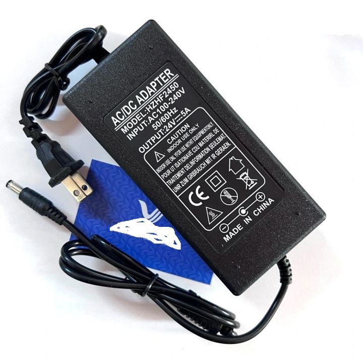 AC TO DC Power Supply 24 Volt 5A 120W Power Adapter 100~240VOLT AC to ...