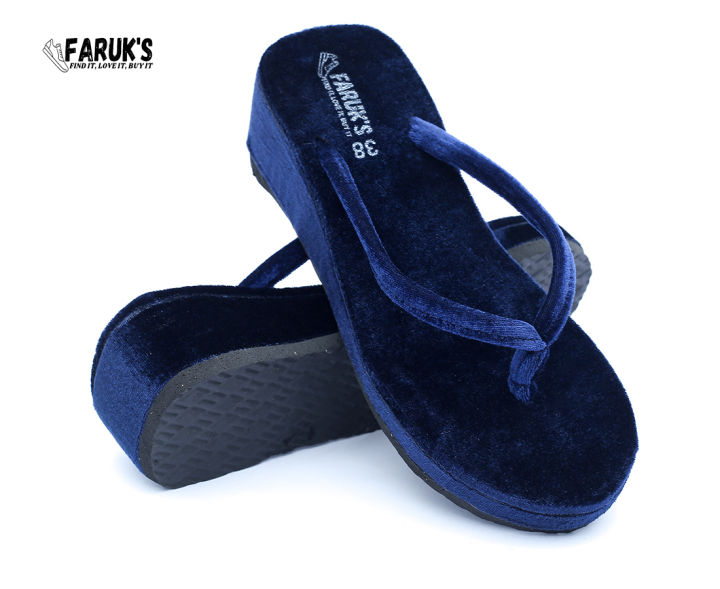 Smart Ladies Eva Sandal Flip Flop 2 Inch Hill | Daraz.com.bd