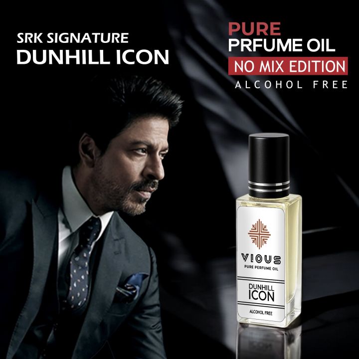 SRK’s Iconic Fragrance –Dunhill Icon Perfume Oil–Sophisticated, Woody ...