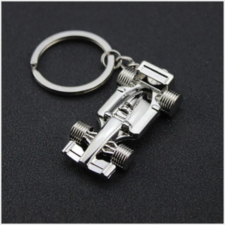 Formula 1 Key Chain F1 Racing Model Keychains Hiphop Metal Mini Car ...