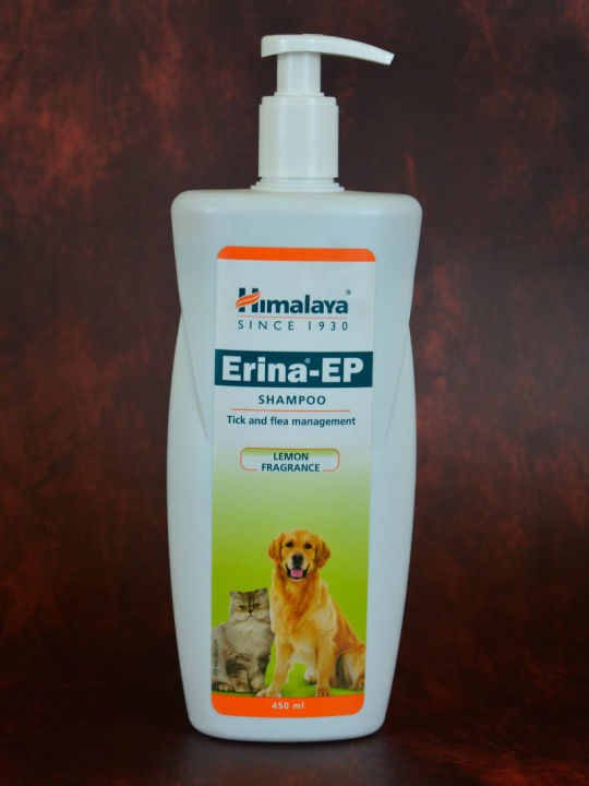 Erina-EP Tick and Flea Dog & Cat Shampoo 450ml pet accessories | Daraz ...
