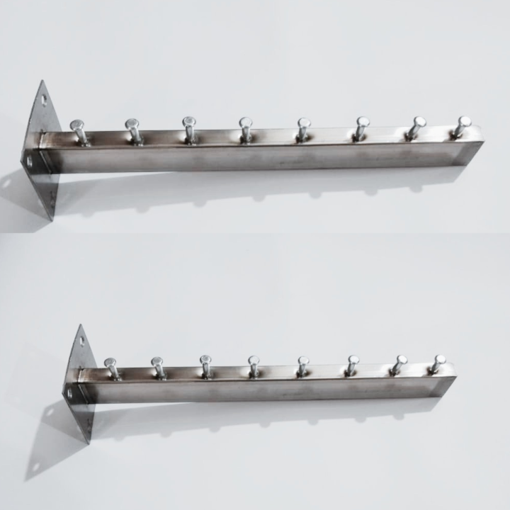 1.piece 10.hooks straight Hangers Wall Mounted of Hanging Clothes ...