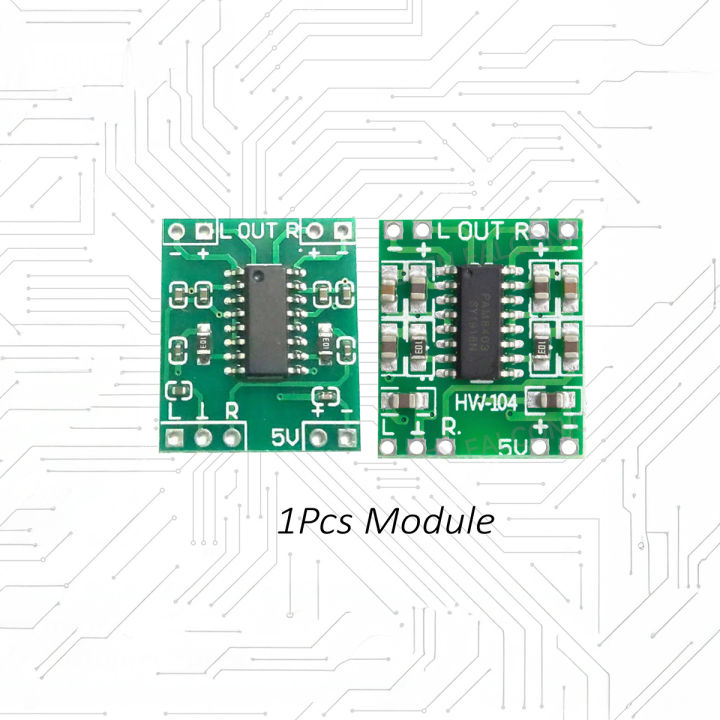 Mini Amplifier Module for 2x3W Stereo Speakers, DC 5V High Quality ...