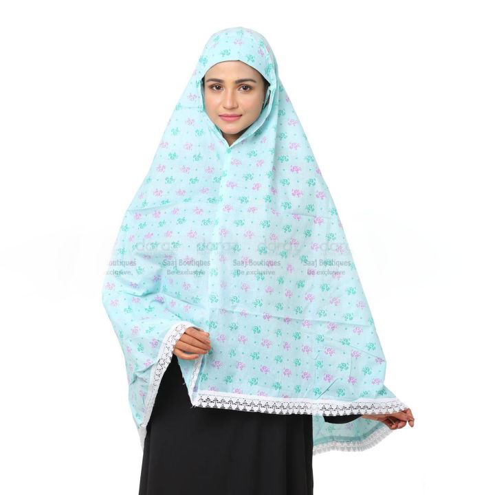 Advanced Quality Namaz Hijab Cotton Hejab Niqab Hijab Prayer cotton ...