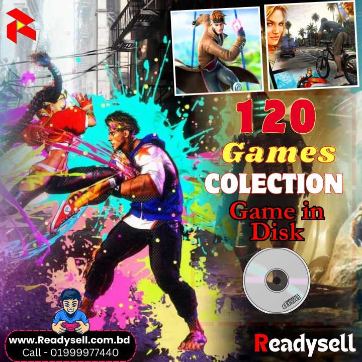 120 Game Collection in DVD | Daraz.com.bd