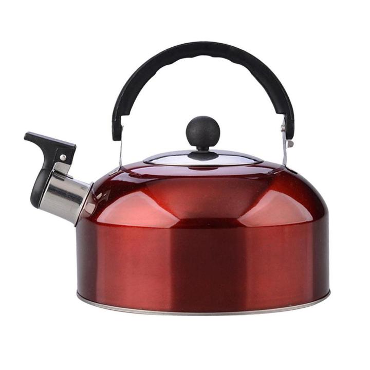 3L Stainless Steel Whistling Tea Kettle Tea Pot With Heat-Proof Handle ...