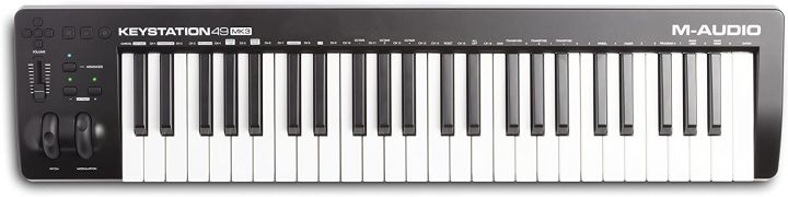 M-Audio Keystation 49 MK3 - Semi Weighted 49 Key USB MIDI Keyboard ...