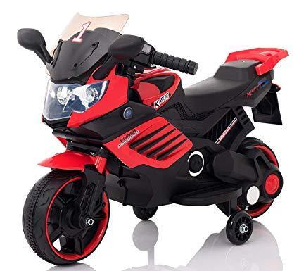 Steel and Plastic Chargeable Motor Bike K1000 - Red and Black | Daraz ...