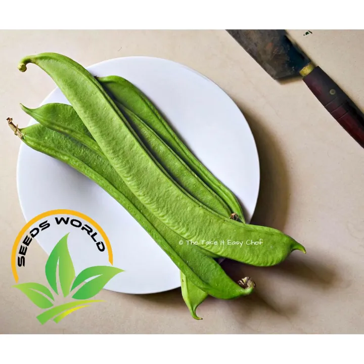 Sword Beans (Mow Sim) Traditional Seed-5 Seeds packet | Daraz.com.bd