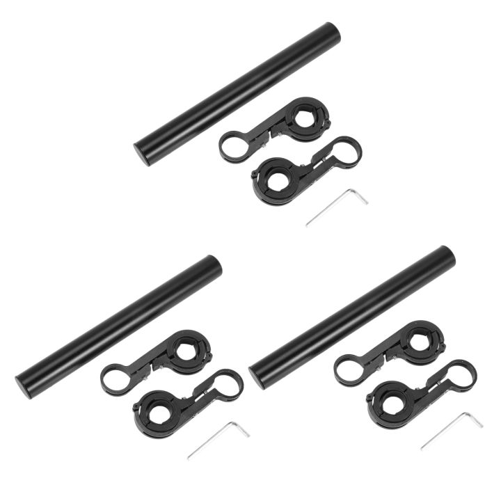 FORIDE 3X Handlebar Extension Mount Bicycle Bike Handle Bar Bracket ...