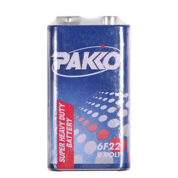 PAKKO 6F22 9V Super Heavy Duty Carbon Battery | Daraz.com.bd