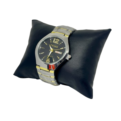 Feiwo Stainless Steel Watch – Elegant Analog Quartz Timepiece | Daraz ...