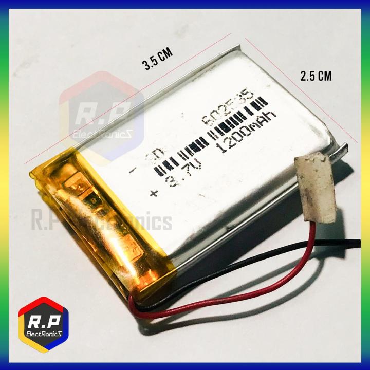 3.7V 1200Mah Rechargeable Battery For Bluetooth Mp3 - Rechargeable ...