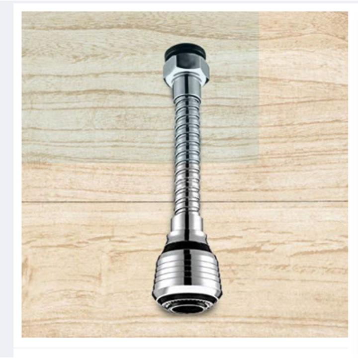 Turbo Flex 360 Flexible Double Swivel Faucet Spout Attachment Extender ...