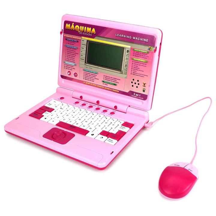 Bt Learning Machine Bilingual Educational Toy Laptop For Kids, Learn ...