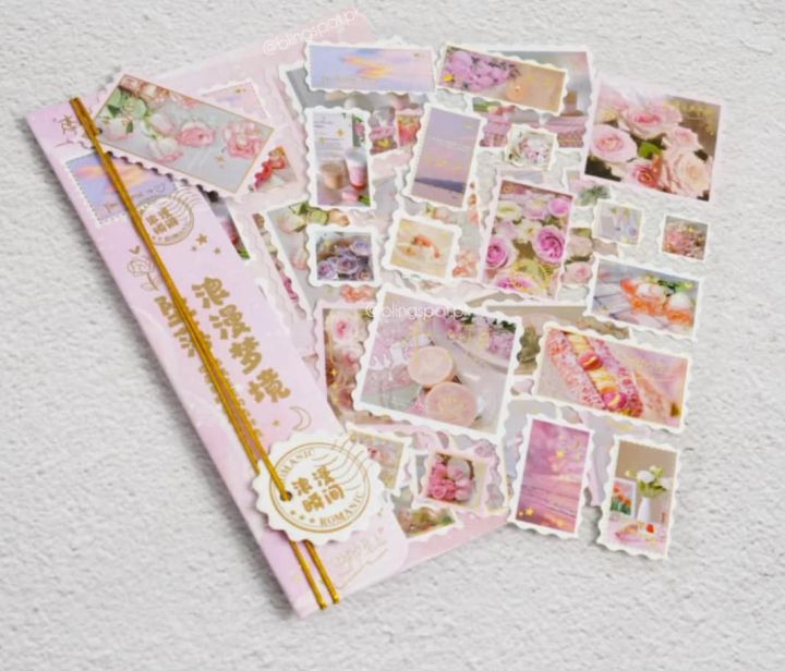 Natural Floral Foiled Stamp- stickers | Daraz.com.bd