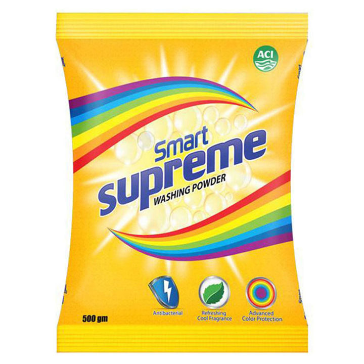 ACI Smart Supreme Washing Powder - 500gm | Daraz.com.bd