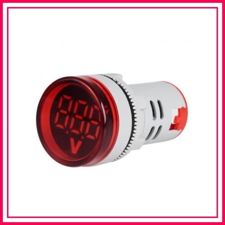 Panel LED Voltmeter Digital Voltage Meter Indicator Light Arduino Shop ...