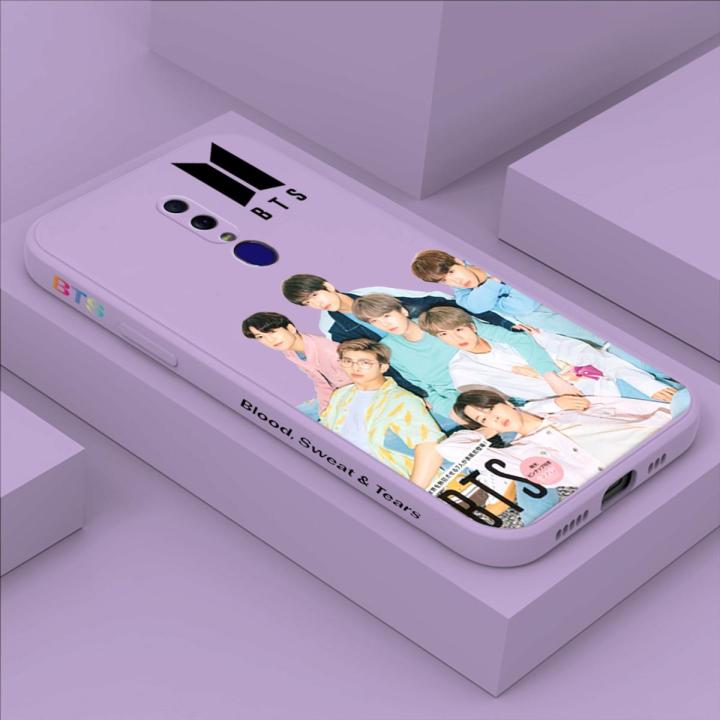 Hontinga for OPPO F11 Back Cover Fashion Cool BTS Side Design Case ...