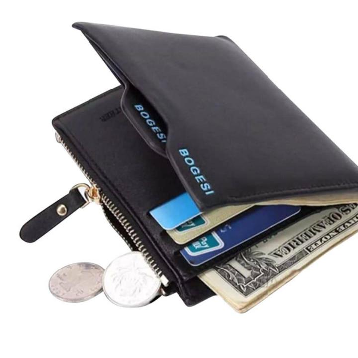 Artificial Leather Men Wallet Coin Purse Male Leather Money Bag ...